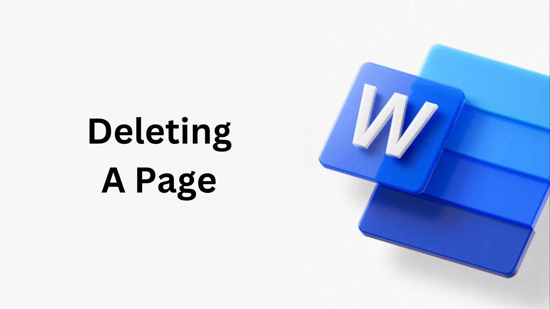 Common Mistakes To Avoid When Deleting A Page In Word 